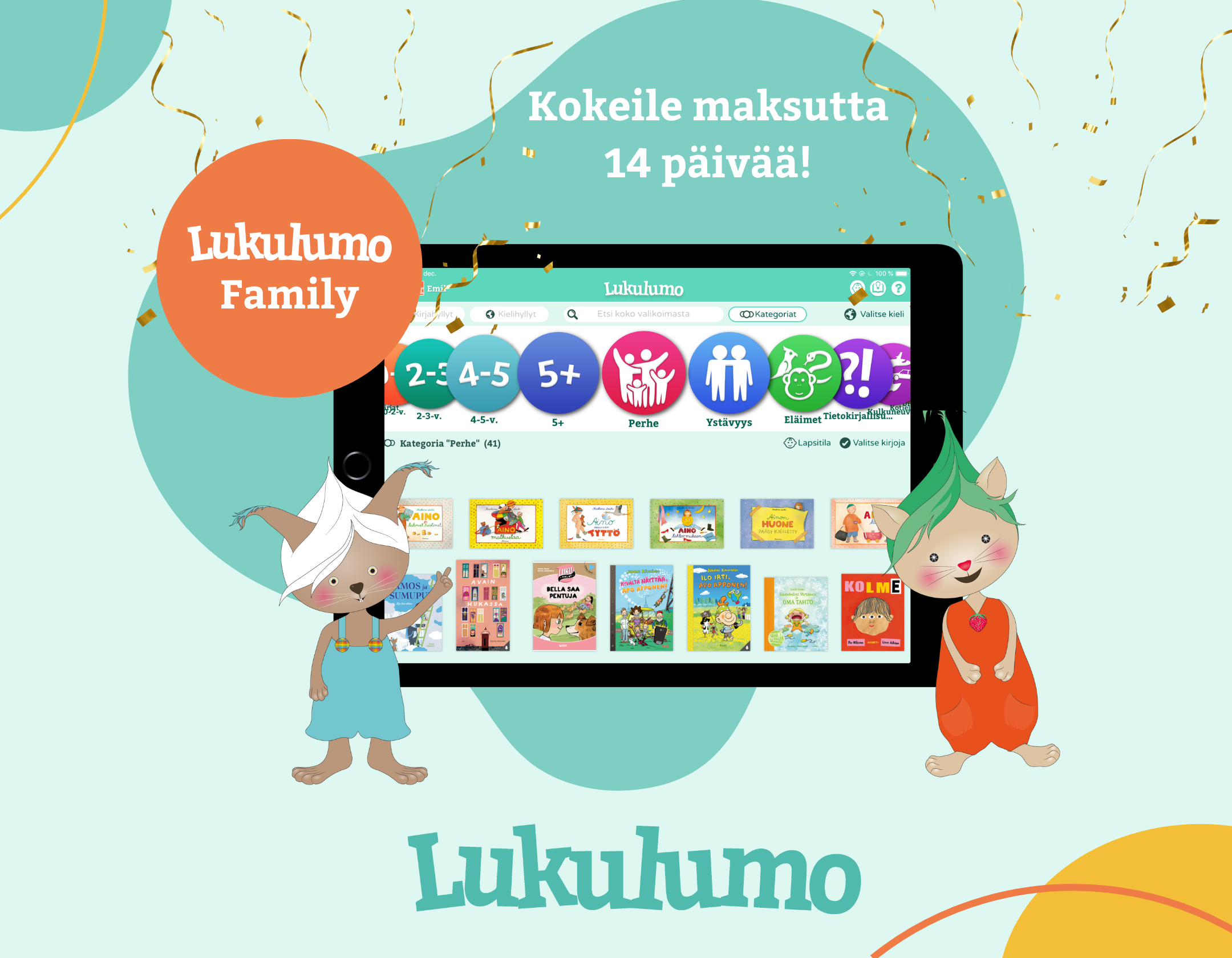 Lukulumo Family yksityiskäyttöön on nyt julkaistu! - ILT Education