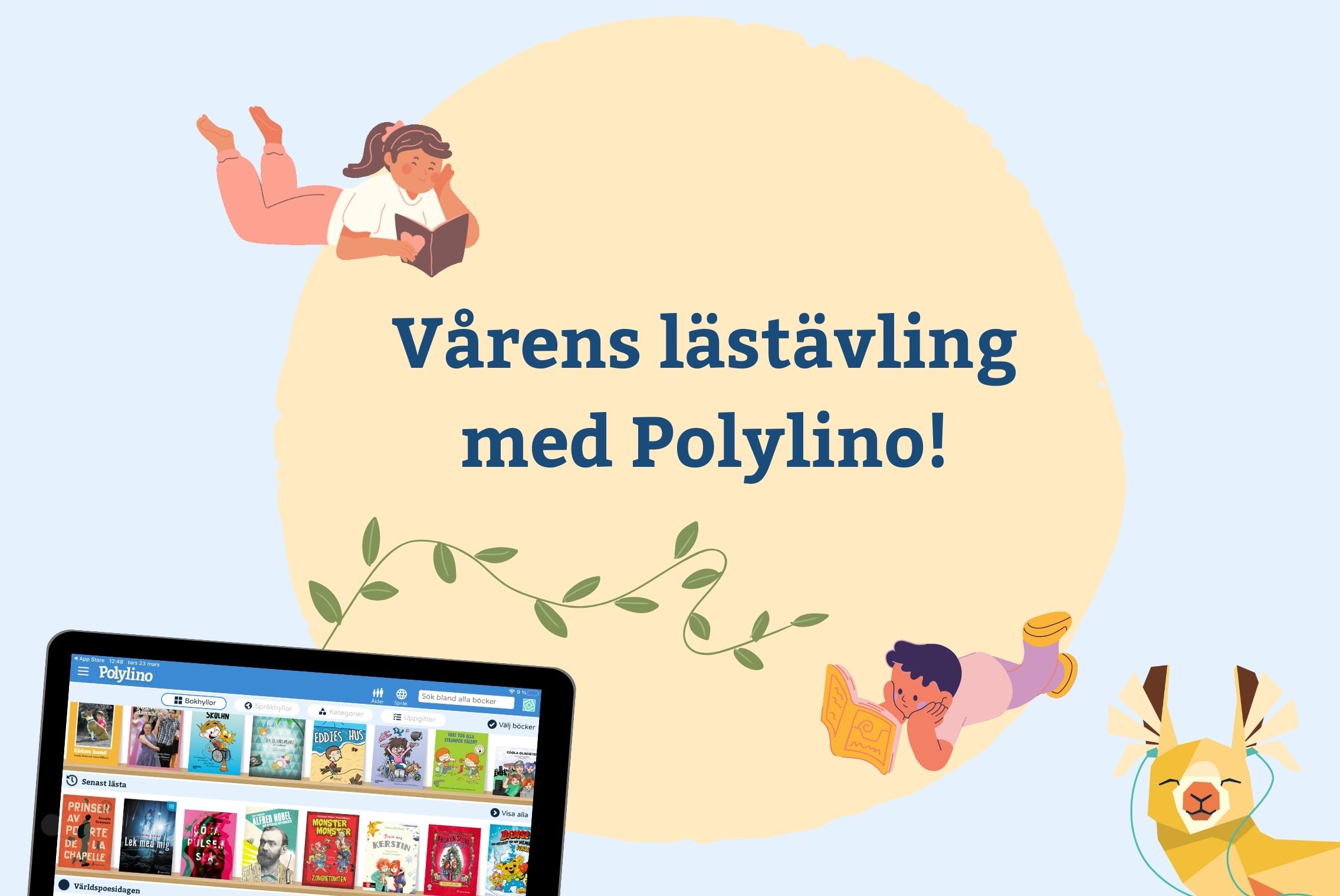 Häng med på vårens lästävling med Polylino - ILT Education